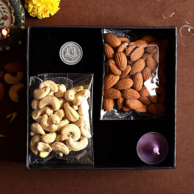 Buy/Send Diwali 925 Silver Coin Wishes Hamper Online- FNP