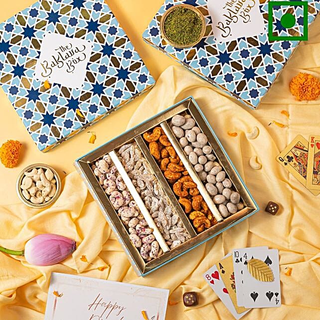Buy/Send The baklava box Spice & Sweet Diwali Gourmet Box Online- FNP