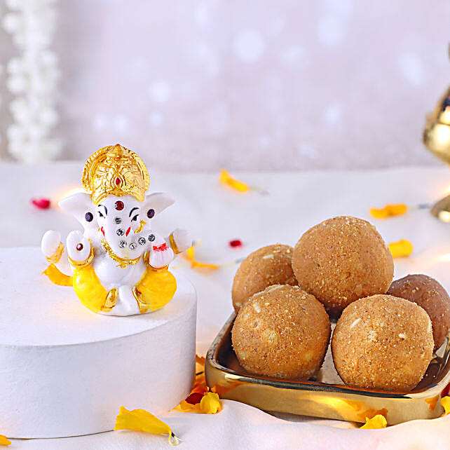 Buy/Send Divine Sweets & Idol Gift Set Online- FNP