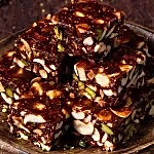 Buy/Send Mouthwatering Anjeer Dryfruit Barfi Box Online- FNP