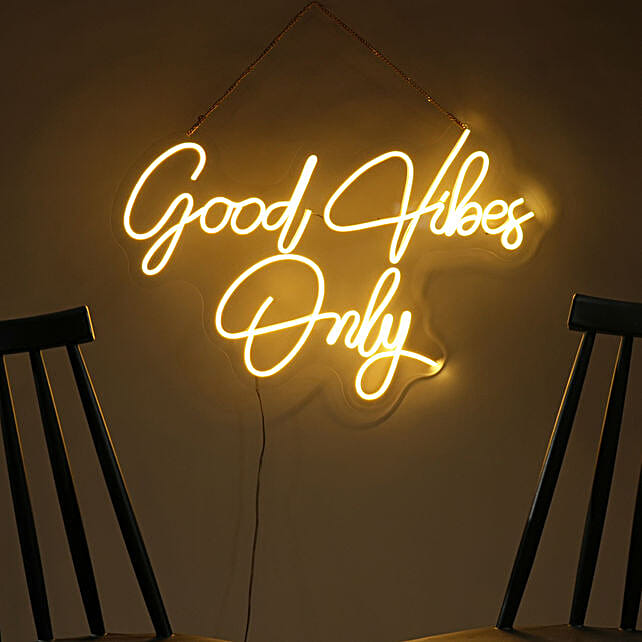 Buy/Send Good Vibes LED Light Online- FNP