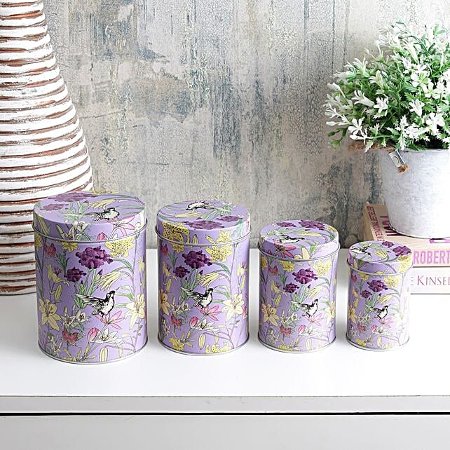Buy/Send Home Decor Storage Tins Online- FNP