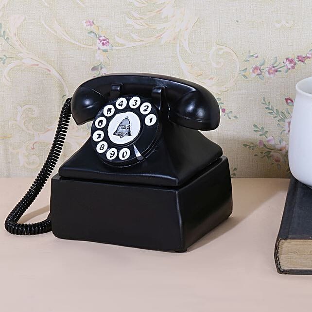 Buy/Send Retro Style Telephone Desk Organizer Online- FNP