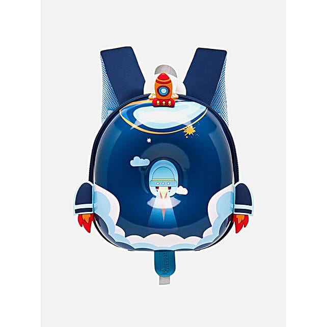 Buy/Send Rocket Theme Backpack- Blue Online- FNP