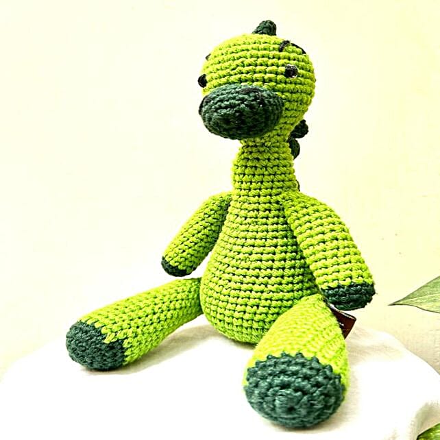 Buy/Send Daring Dinosaur Crochet Toy Online- FNP