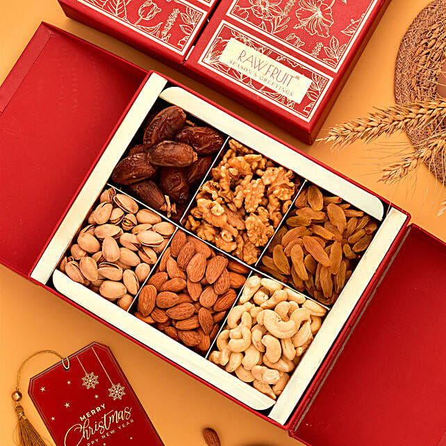 Buy/Send Festive Nut Medley Hamper Online- FNP