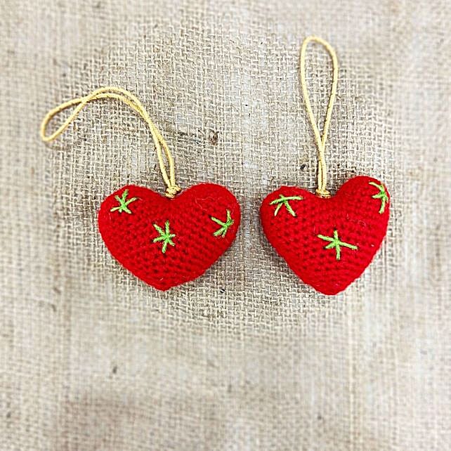 Buy/Send Crochet Heart Duo Online- FNP