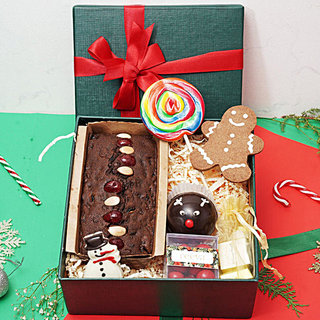 Buy/Send Chrismas SnackTreat Box Online- FNP