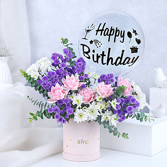 Buy/Send Wonderland Birthday Floral Box Online- FNP
