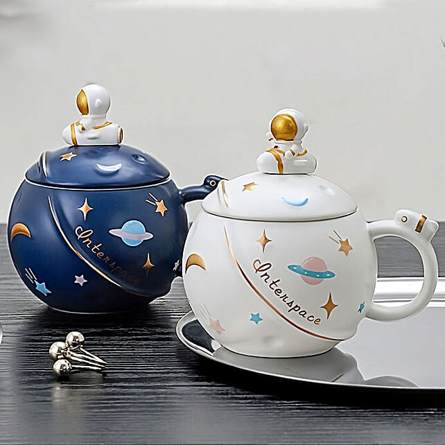 Buy/Send Astronaut Space Mug Duo Online- FNP