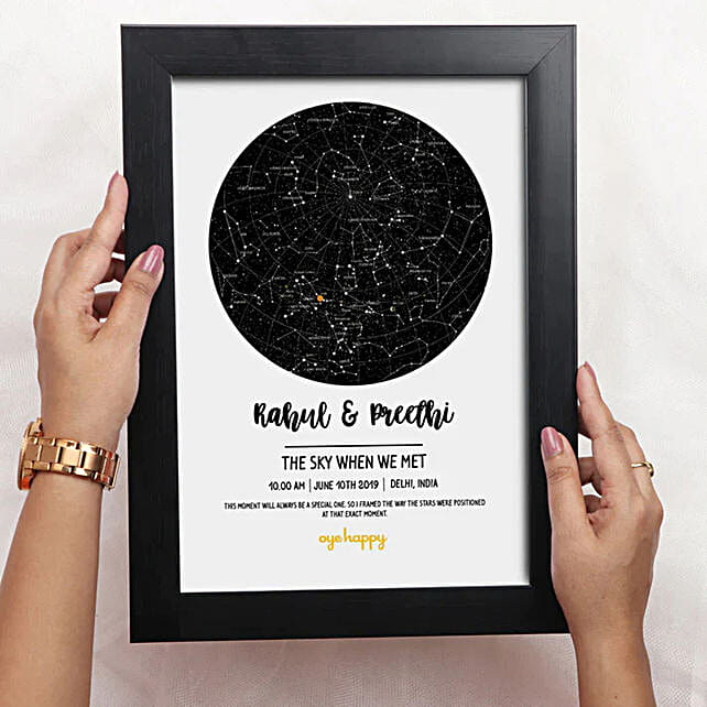 Buy/Send Custom Star Map Online- FNP