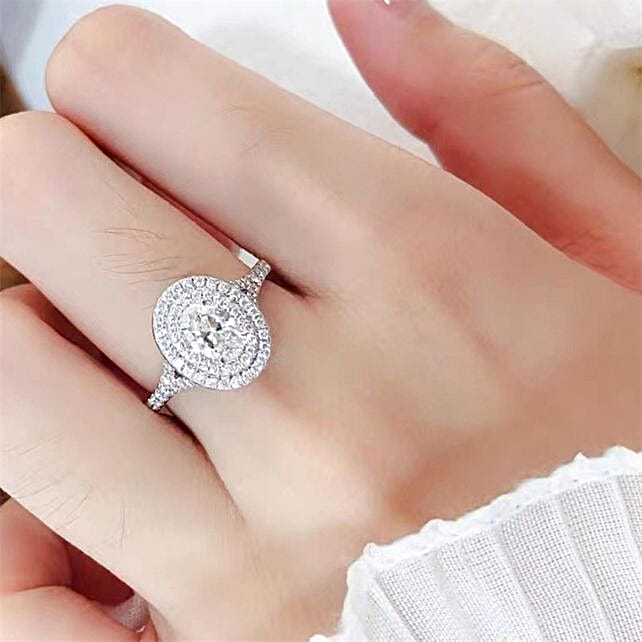 Buy/Send Royal Crown Studded Solitaire Ring Online- FNP