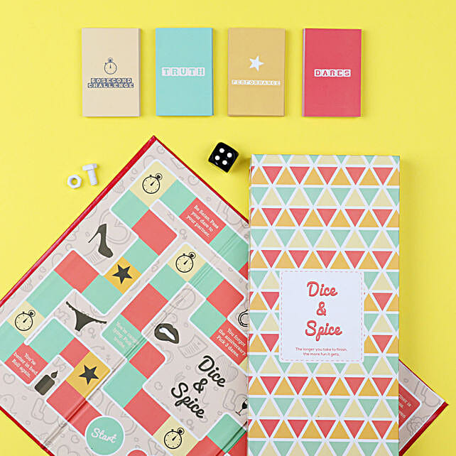 Buysend Dice N Spice Naughty Board Game Online Fnp