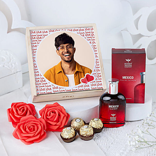 Buy/Send Personalised Valentine Goodies For Him Online- FNP