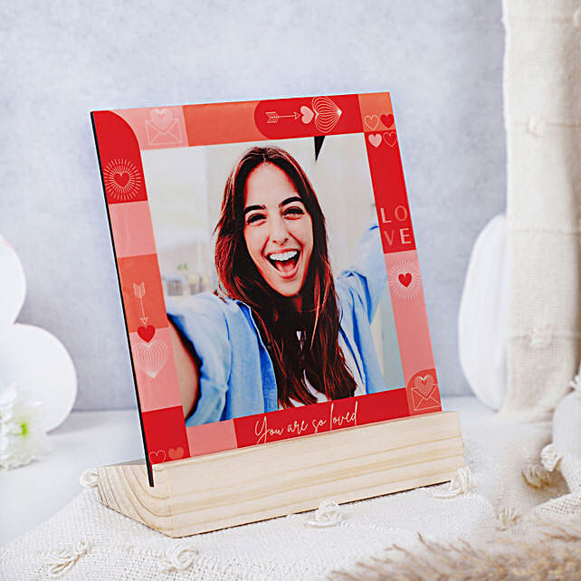 Buy/Send Personalised Love Photo Frame Online- FNP