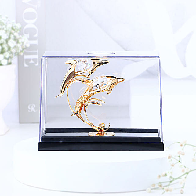 Buy/Send Royal Dolphin Duet Figurine Online- FNP