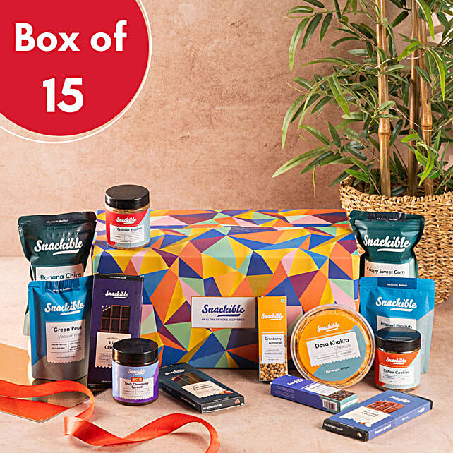 Buy/Send Snackible Premium Snacks Box Online- FNP