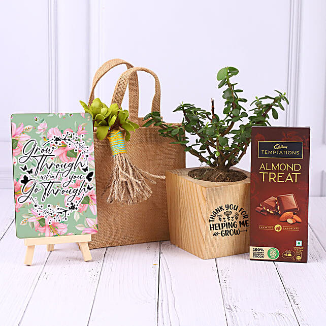 Buy/Send Green Beauty Self Growth Gift Combo Online- FNP