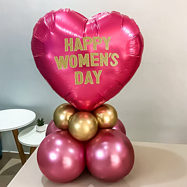 Buy/Send Sparkling Soul Womens Day Balloon Bouquet Online- FNP