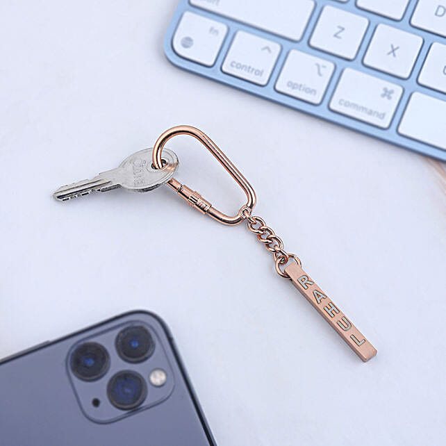 Buy/Send Keepsake Keychain- Rose Gold Online- FNP