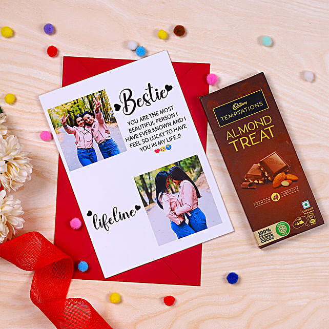 Buy/Send Bestie Lifeline Greeting Card Combo Online- FNP