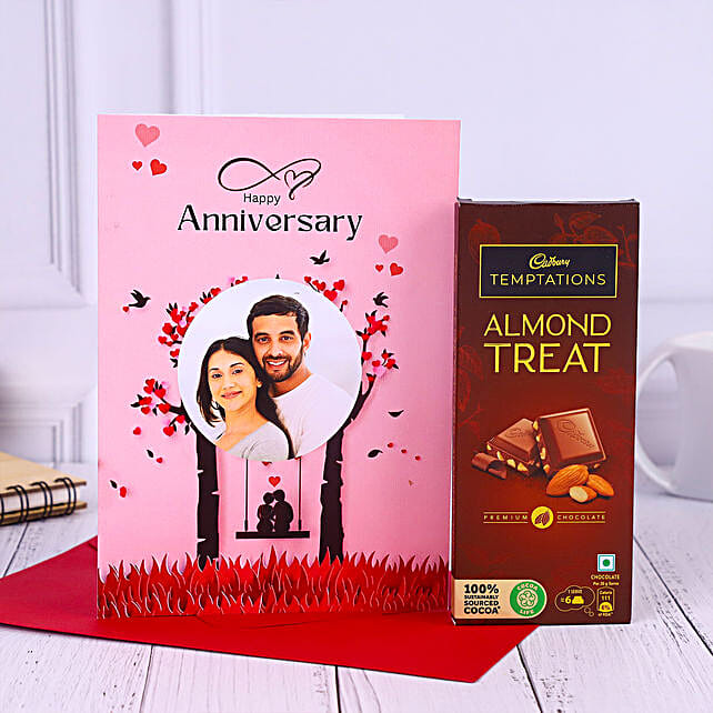 Buy/Send Anniversary Greeting Card Combo Online- FNP