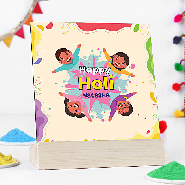 Buy/Send Holi Celebration TableTop Frame Online- FNP