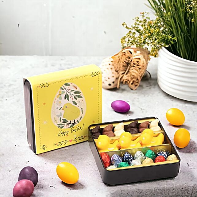 Buy/Send Happy Easter Chocolate Box Online- FNP