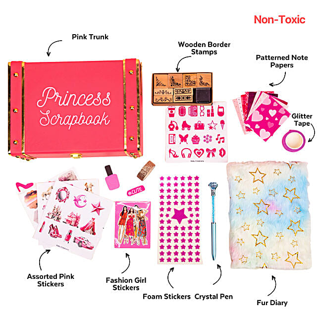 Buy/Send DIY Barbie Princess Scrapbook Kit Online- FNP