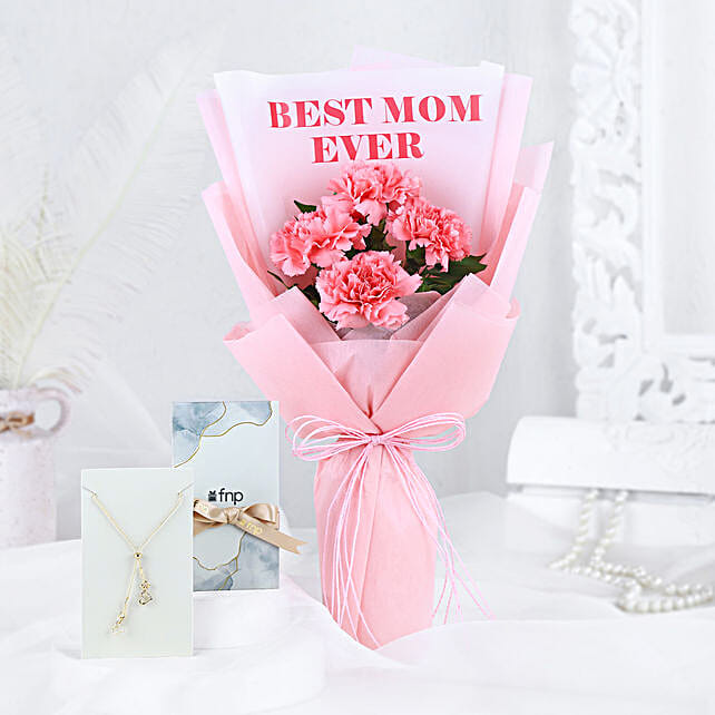 Buy/Send Pink Carnation Arrangement Online- FNP