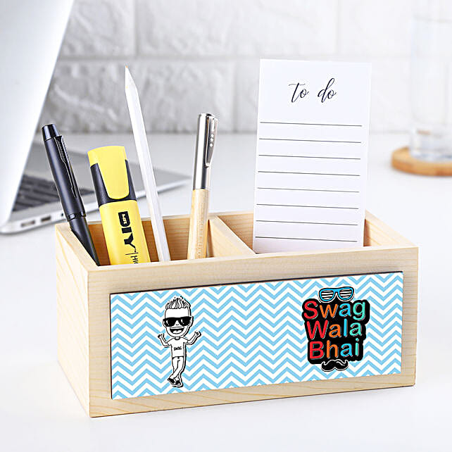 Buy/Send Swag Wala Bhai Table Organiser Online- FNP
