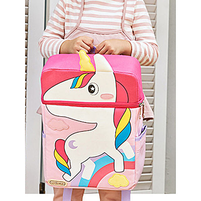 Buy/Send Daisy The Yellow Horn Unicorn Backpack Online- FNP