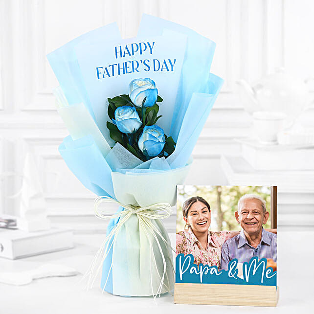 Buy/Send Mesmerising Rose Father's Day Bouquet Online- FNP