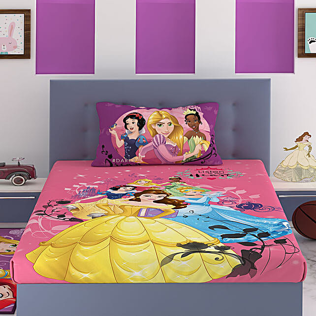 Buy/Send Whimsical Disney Bedsheet Set Online- FNP
