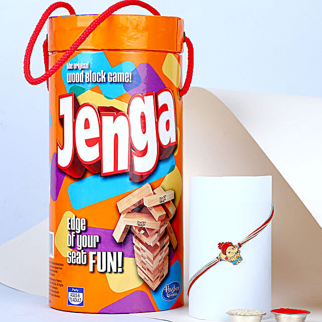 Buy/Send Jenga Joy Rakhi Bundle Online- FNP