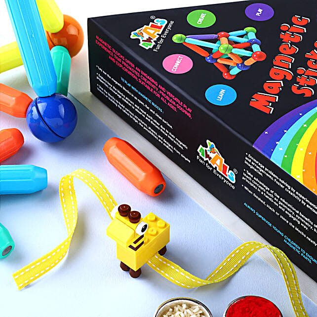 Buy/Send Lego Rakhi Combo For Kids Online- FNP