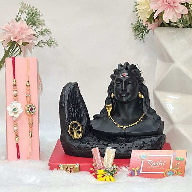 Buy/Send Adiyogi Serenity Rakhi Combo Online- FNP