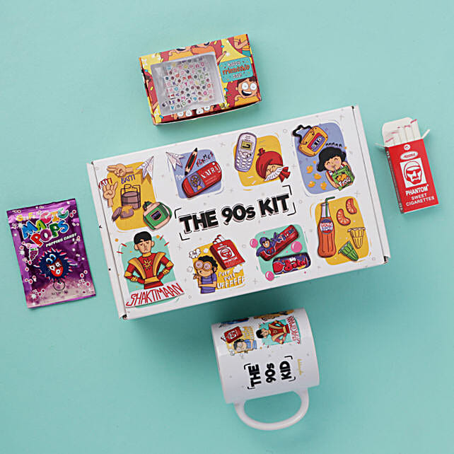 Buy/Send 90s Trinkets For 90s Friends Gift Box Online- FNP