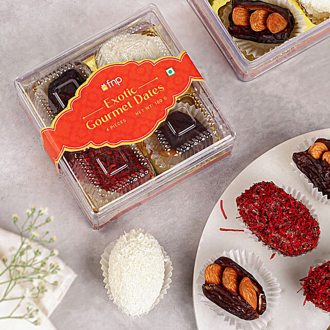 Buy/Send Gourmet Stuffed Dates Gift Box Online- FNP