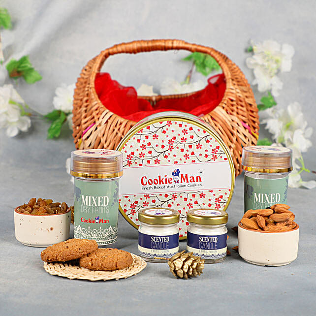 Buy/Send Guilt Free Munching Gift Basket Online- FNP