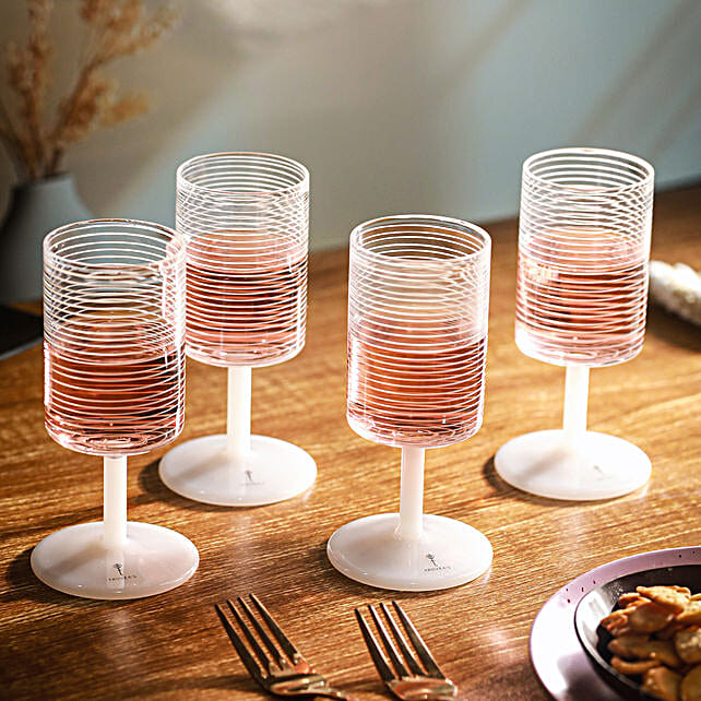 Buy/Send String Liner Wine Glass Set Online- FNP