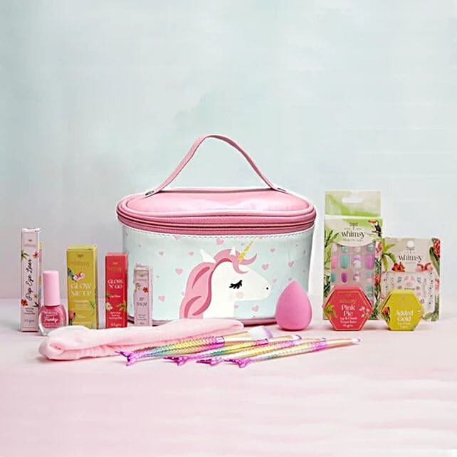 Buy/Send Whimsy Unicorn Travel Beauty Kit Online- FNP