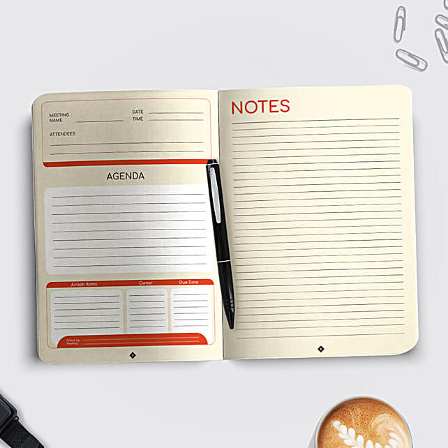 Buy/Send Meeting Record Notebook Online- FNP