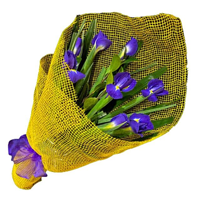 Iris Bouquet new-zealand | Gift Iris Bouquet- FNP