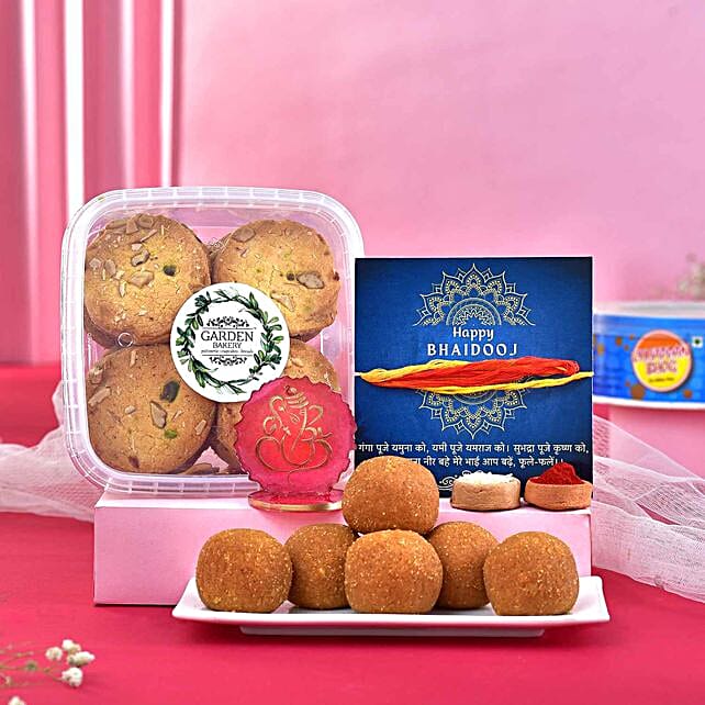 Bhai Dooj Blessings Bundle new-zealand | Gift Bhai Dooj Blessings ...