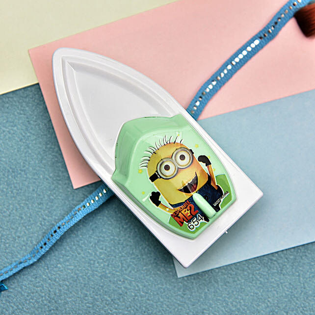 Adorable Minion Kids Rakhi pakistan | Gift Adorable Minion Kids Rakhi- FNP