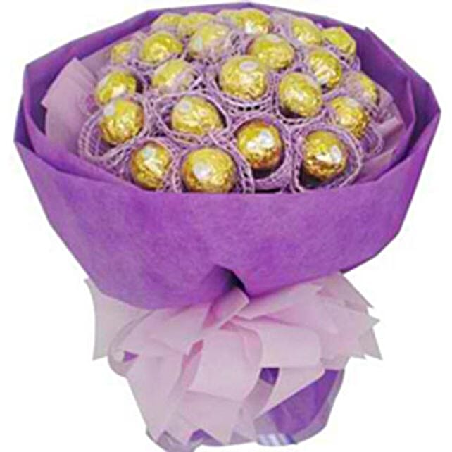 Purple Ferrero Rocher Bunch philippines | Gift Purple Ferrero Rocher ...