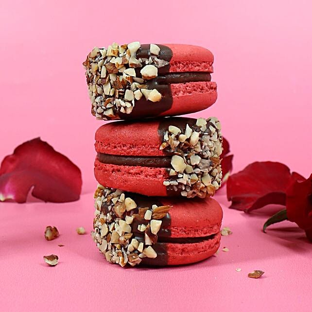 Valentine Special Macarons 6 Pcs philippines | Gift Valentine Special ...