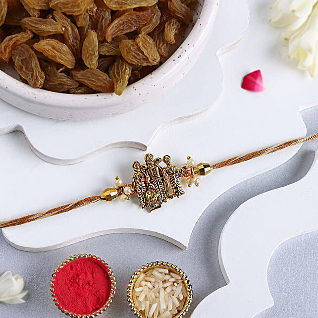 Ethereal Embrace Ram Darbar Rakhi & Raisin Delight philippines | Gift ...