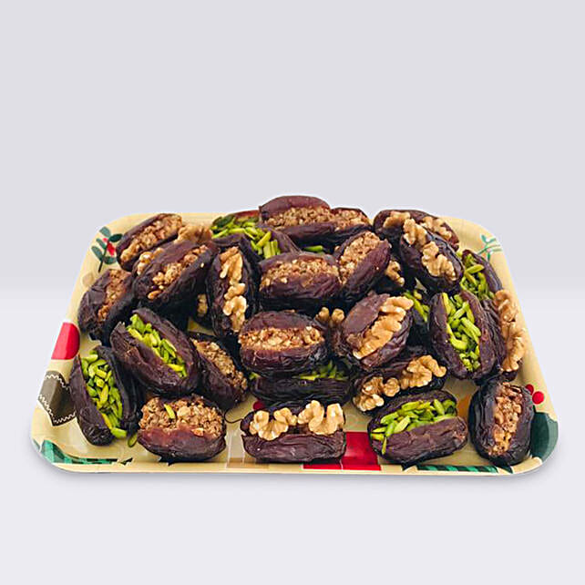 Assorted Dates Tray qatar | Gift Assorted Dates Tray- FNP